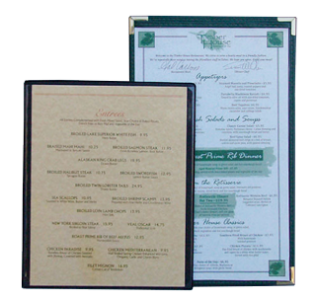 Restaurant Menu Covers | Hotel & Restaurant Supplies | Made in USA