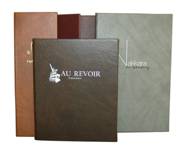 Fine Dining Menu Covers, Wine List Books, Check Presenters, Placemats ...